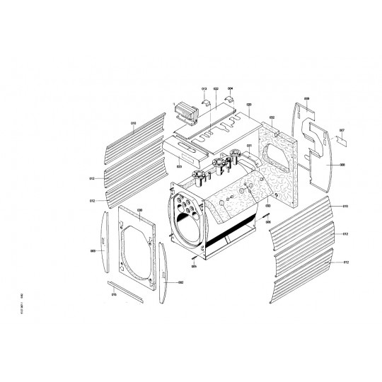 Pièce détachée Viessmann Paromat-Triplex 400-460kW m.WT n° RN04036